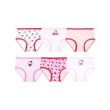 Hello Kitty Character Toddler Girl Briefs Underwear, 6-Pack, Sizes 2T ...