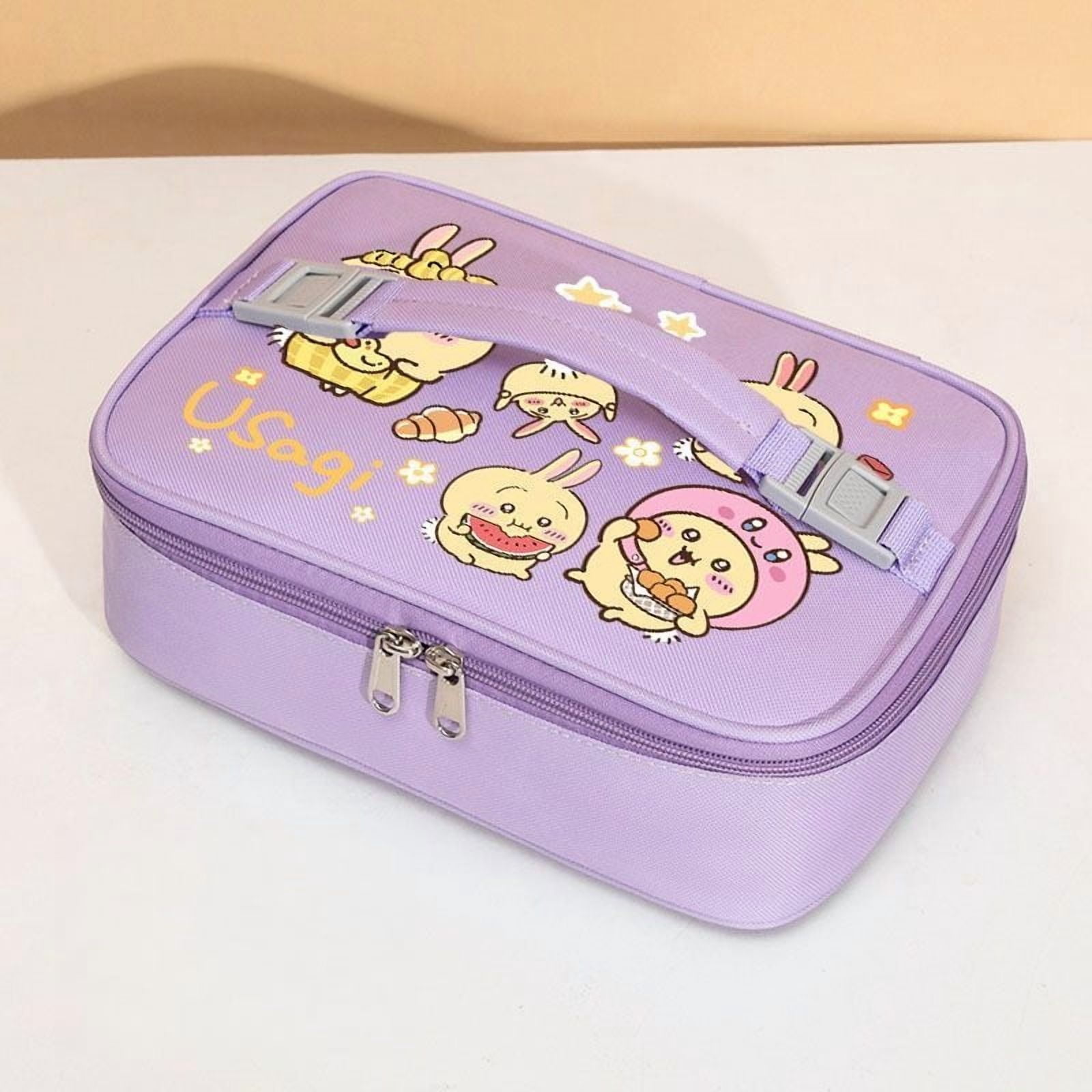 Hello Kitty Chiikawa Usagi Hachiware Bag Lunch Box Bag Cute Portable ...