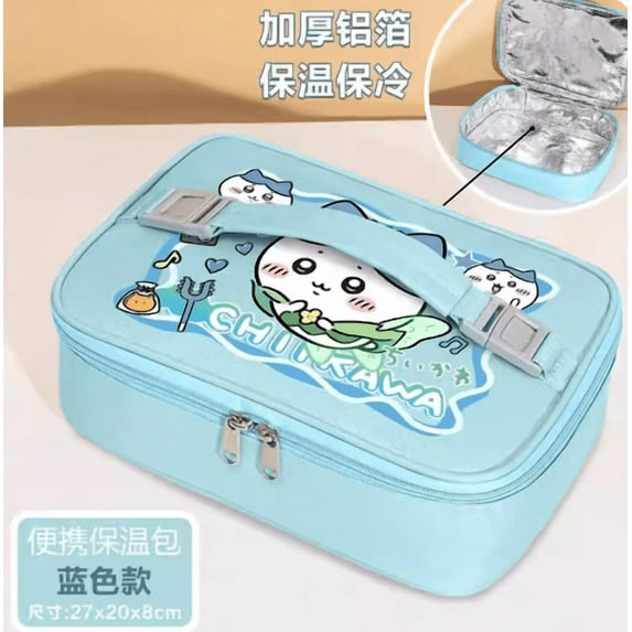 Hello Kitty Chiikawa Usagi Hachiware Bag Lunch Box Bag Cute Portable ...