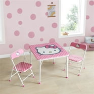 Hello Kitty , 23" Kids' Saucer Chair, White/Pink - Walmart.com