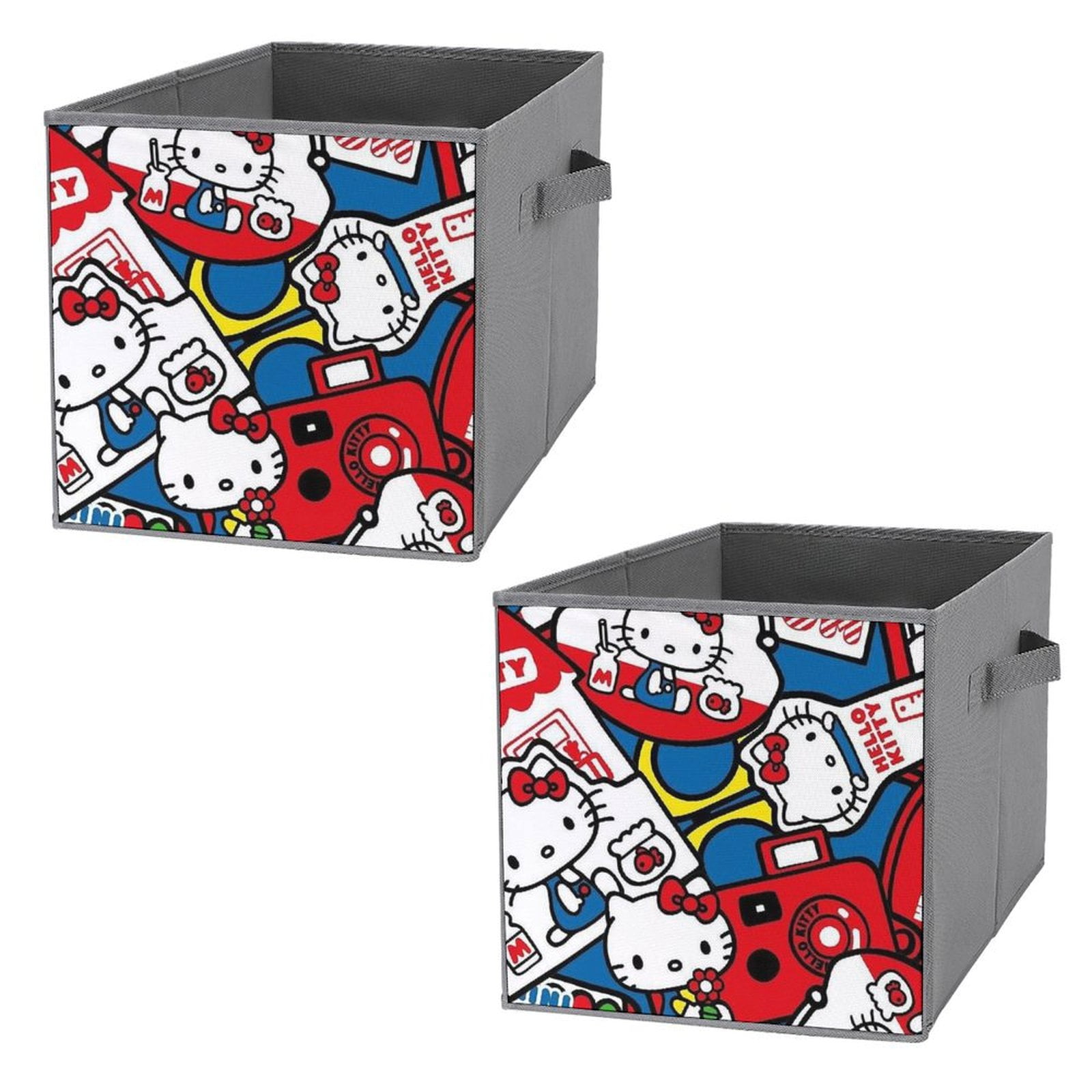 Hello Kitty Children's folding storage box 2PCS - Walmart.com