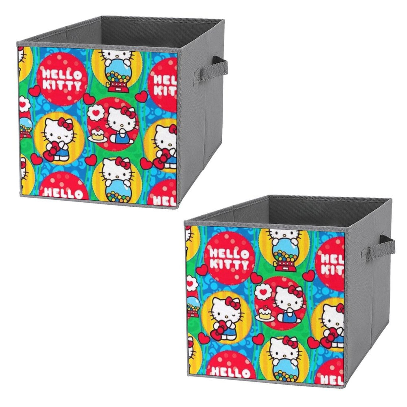 Hello Kitty Children's folding storage box 2PCS - Walmart.com