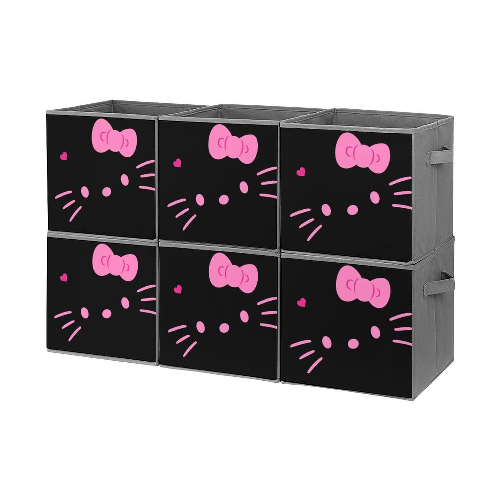Hello Kitty Children's folding storage box 6PCS - Walmart Business Supplies