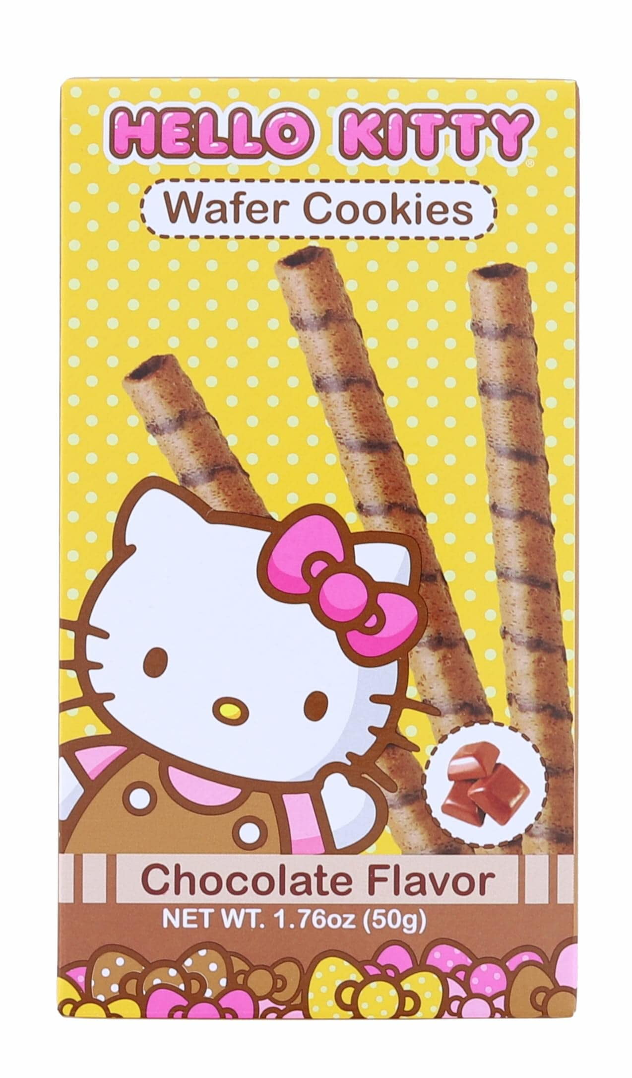 Hello Kitty Chocolate Wafer TSF6 Cookies | 1.58 Ounce Pack - Walmart.com