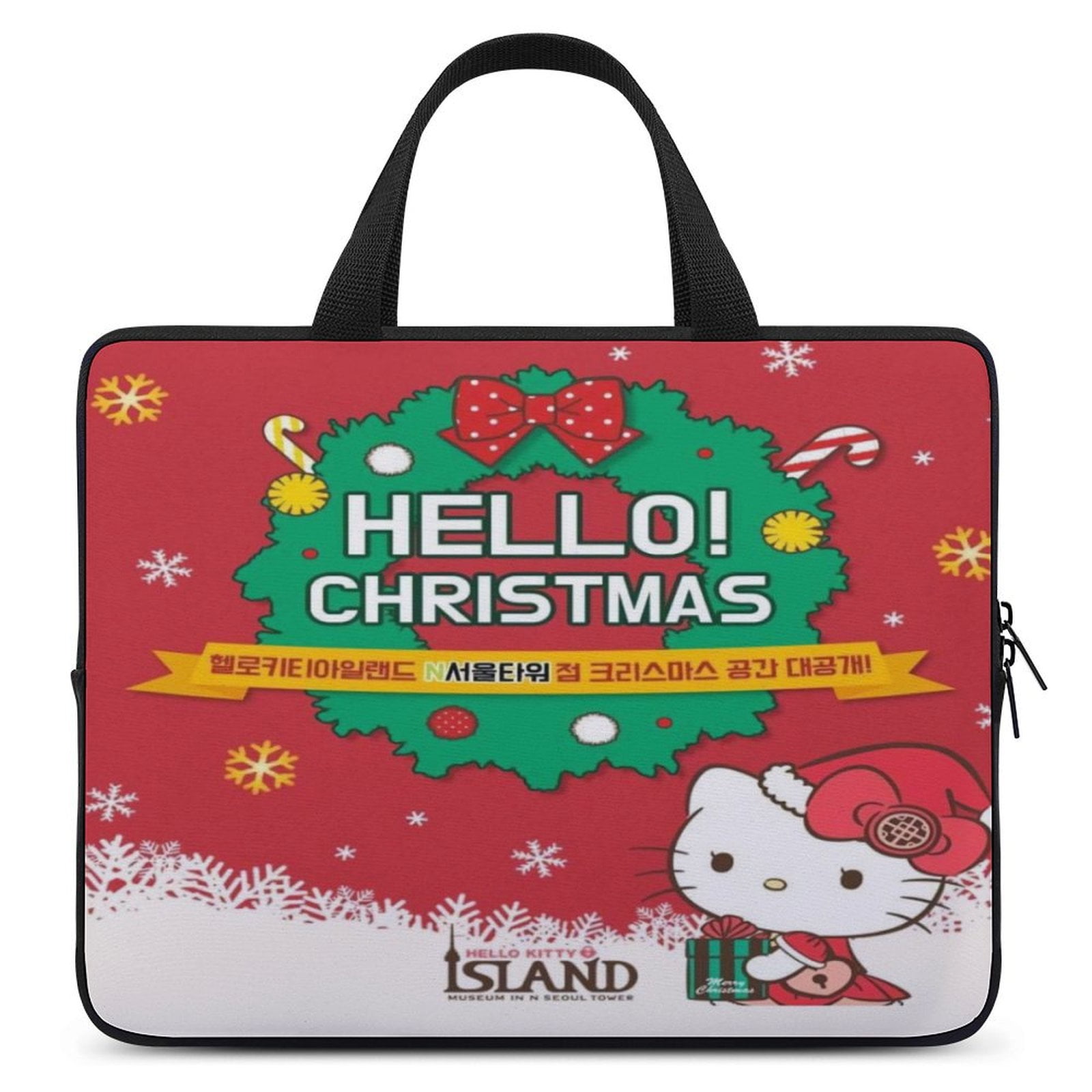 Hello Kitty Christmas 13 Inch Laptop Bag,Expandable Computer Bag Laptop ...