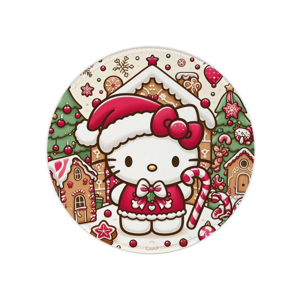 Hello Kitty Christmas Anime Mouse Pad, Gaming Mouse Pad Anti-Slip ...