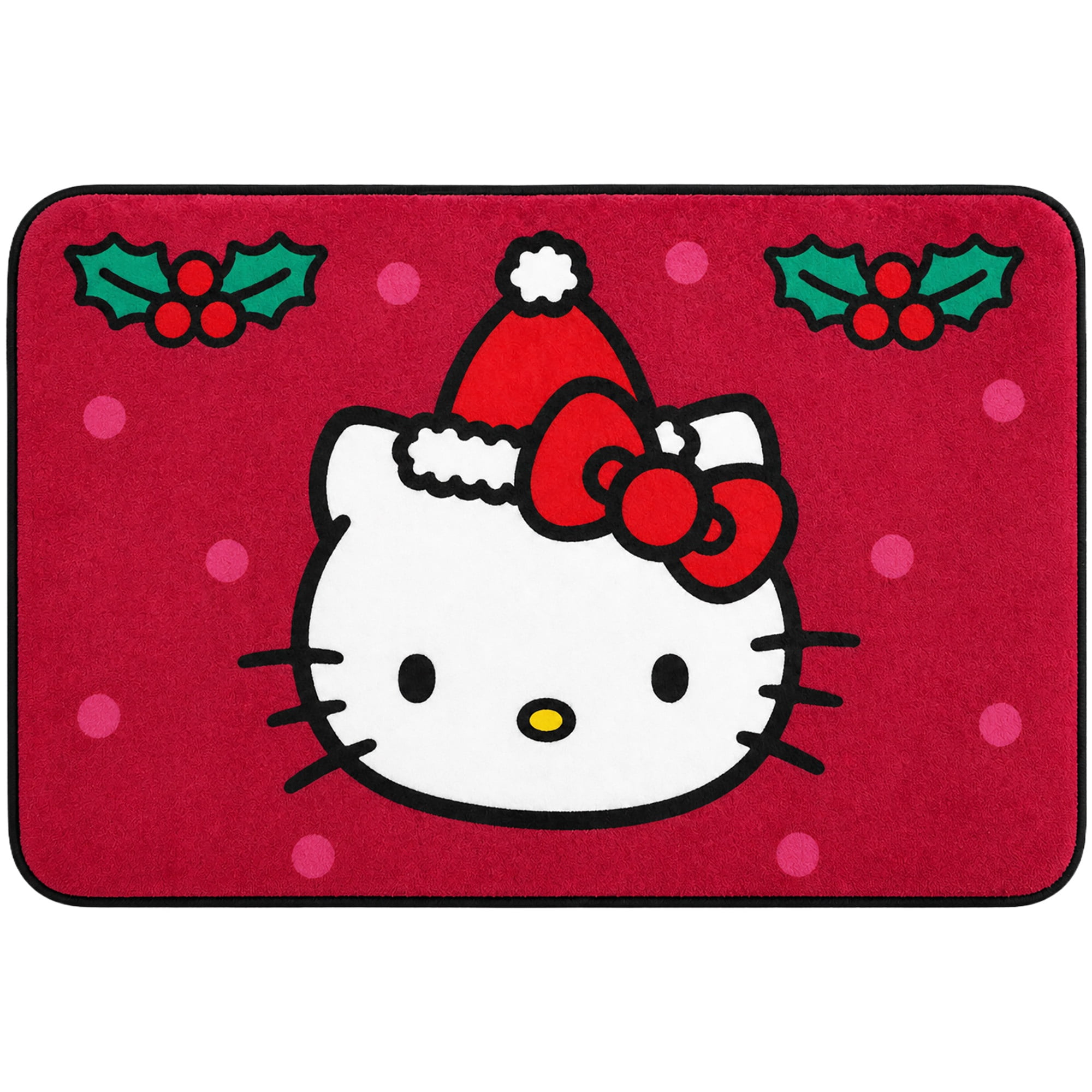 Hello Kitty Christmas Foam Bath Rug, 20 x 30, Non-Slip - Walmart.com
