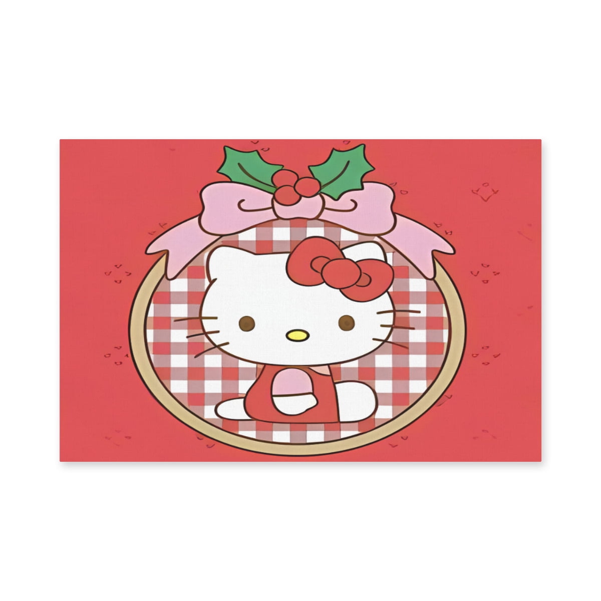 Hello Kitty Christmas Frameless picture - Without frame (1.5:1) 8x12 ...