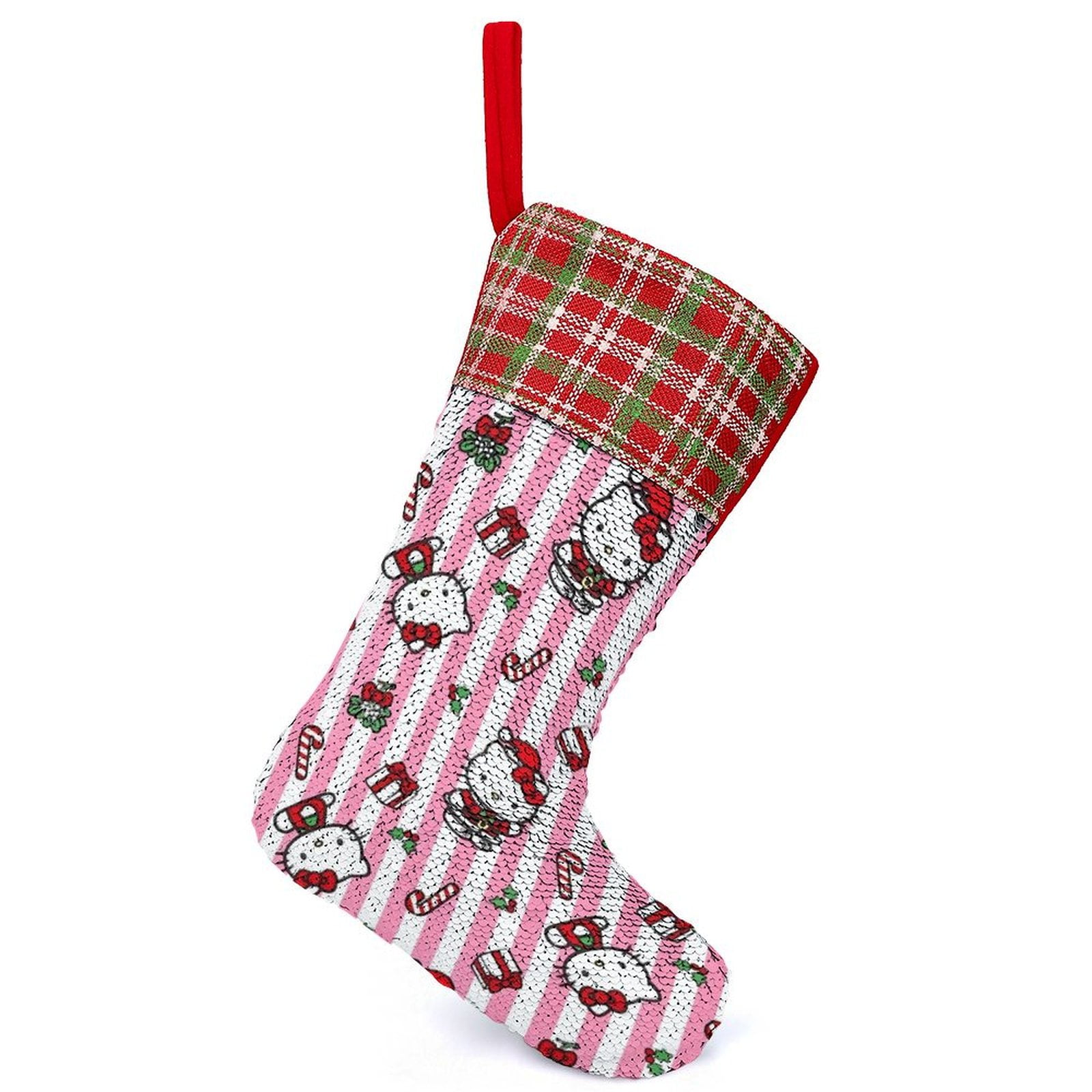 Hello Kitty Christmas Gift Christmas Stockings,Reversible Color ...