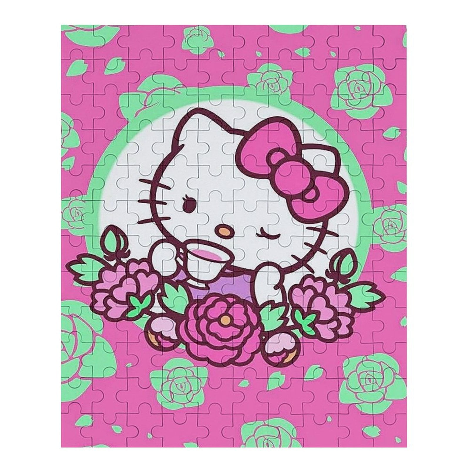 Hello Kitty Christmas Jigsaw Puzzles Interlocking puzzles for kids and ...