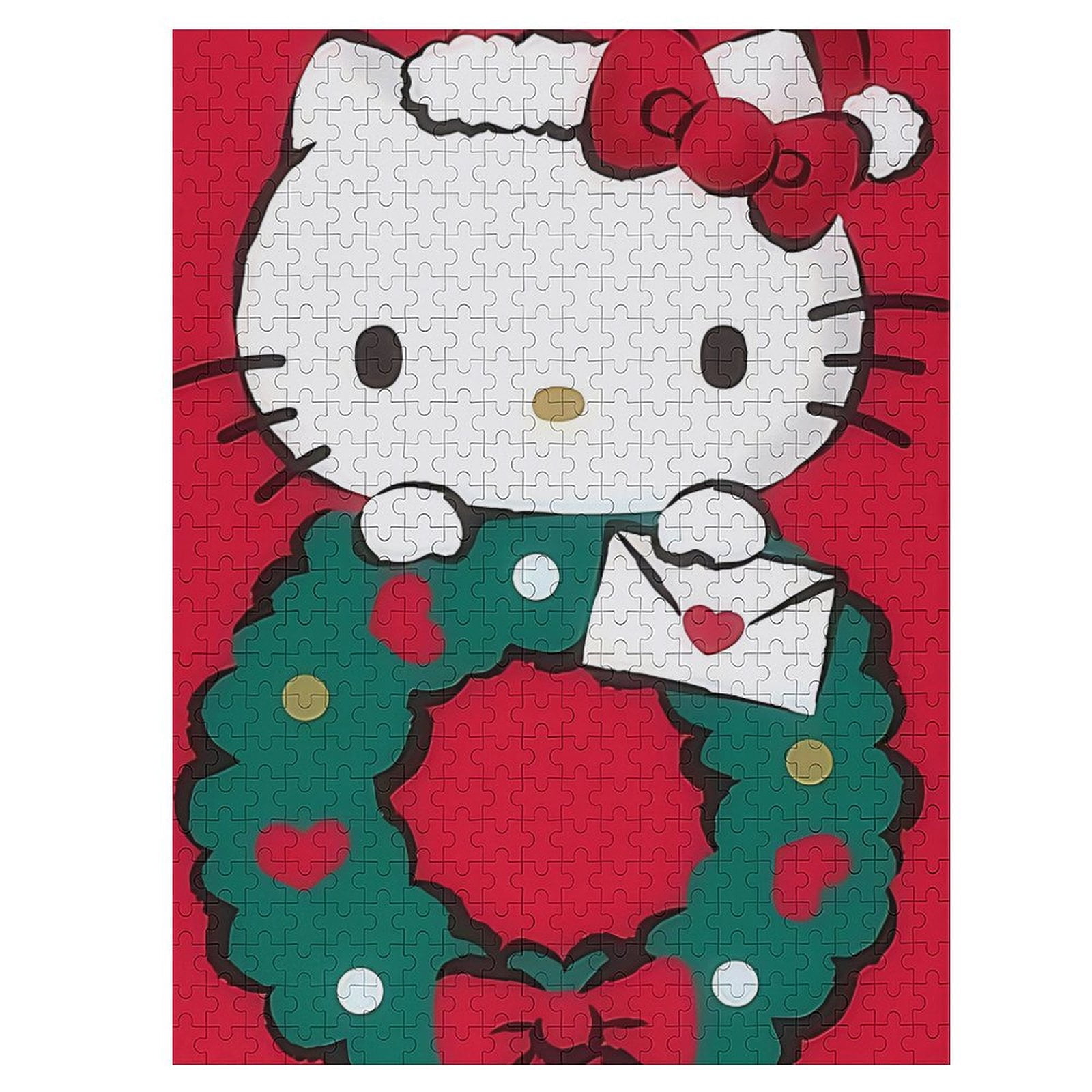 Hello Kitty Christmas Merch Hello Kitty Christmas Puzzles for Kids 500 ...