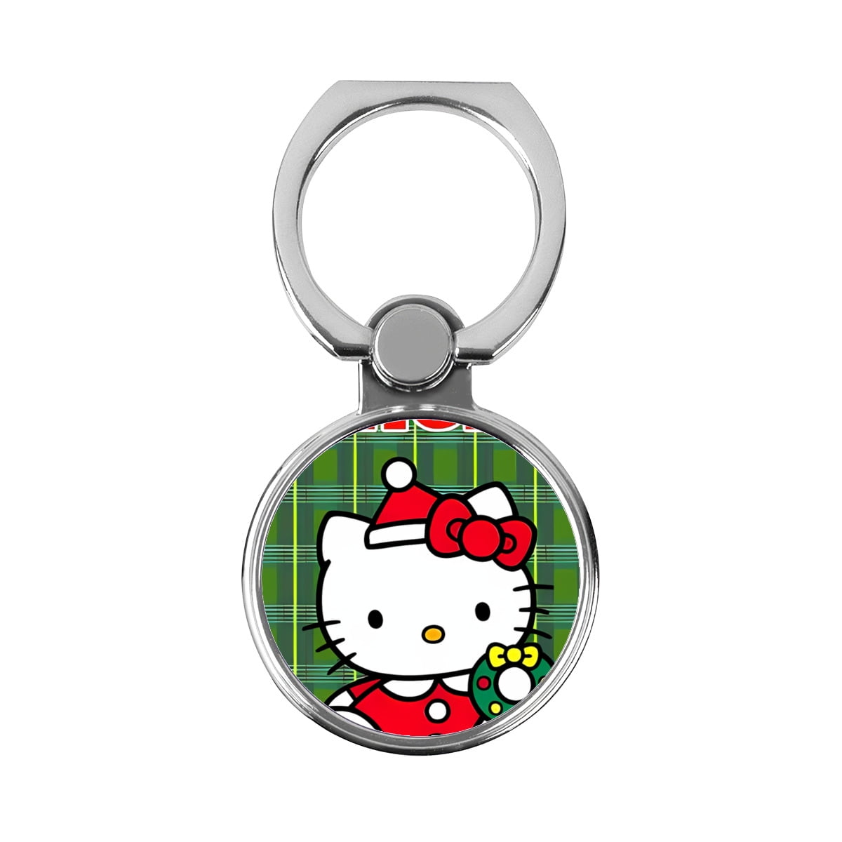 Hello Kitty Christmas Metal Ring Circular Phone Holder Metal Finger ...