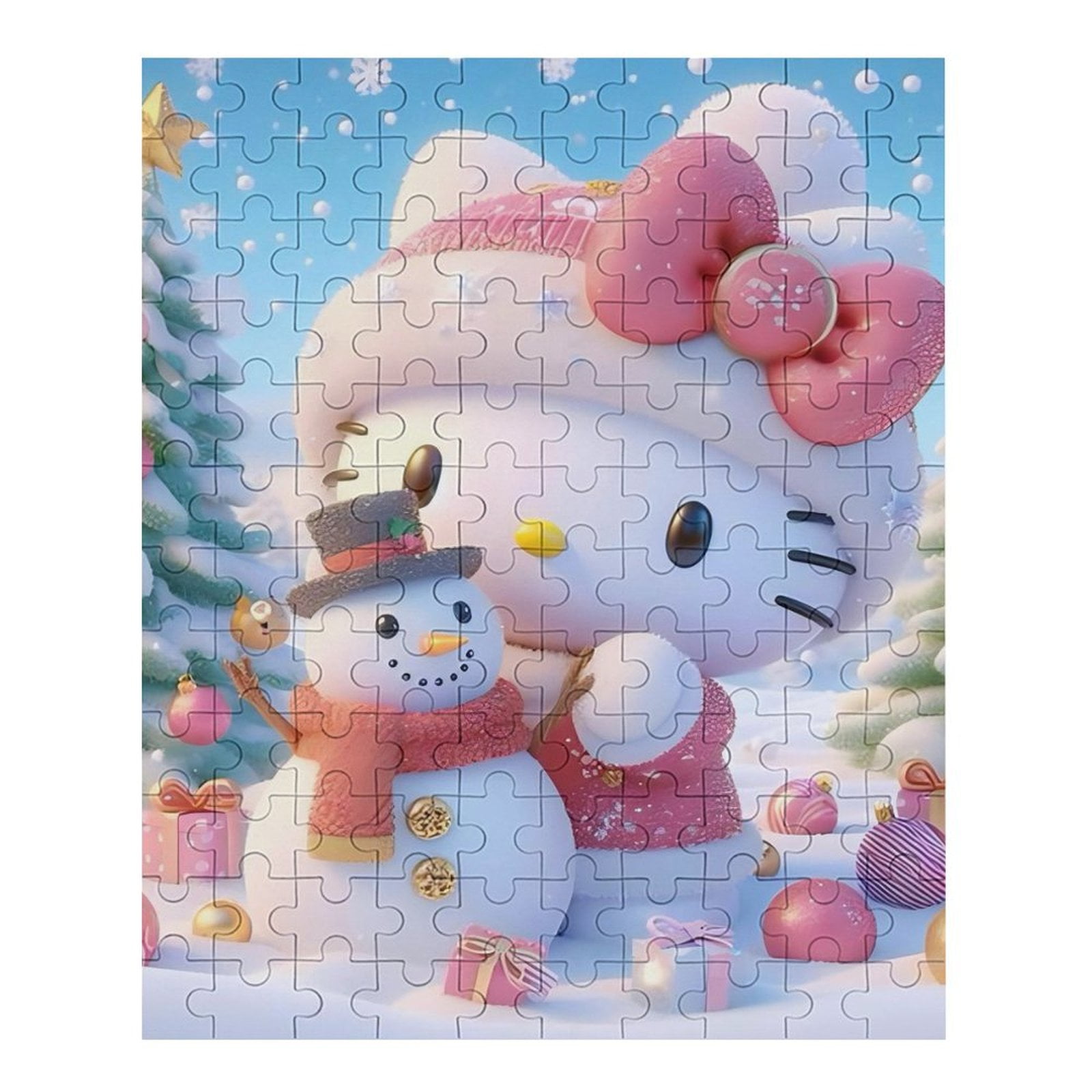 Hello Kitty Christmas Puzzles for Kids Interactive Brain Teasers for ...