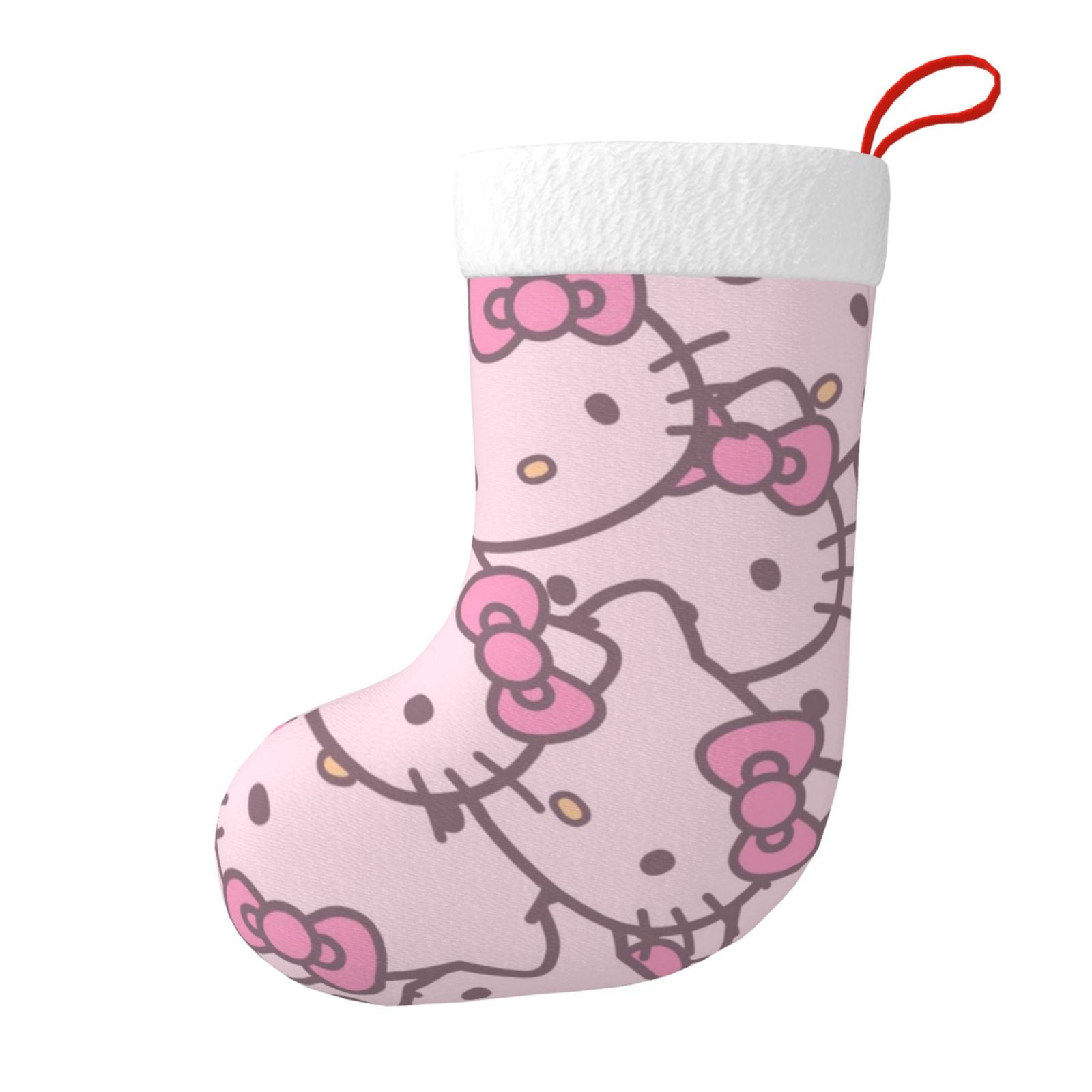 Hello Kitty Christmas Stockings 17.7'' Xmas Stockings For Kids, Holiday ...