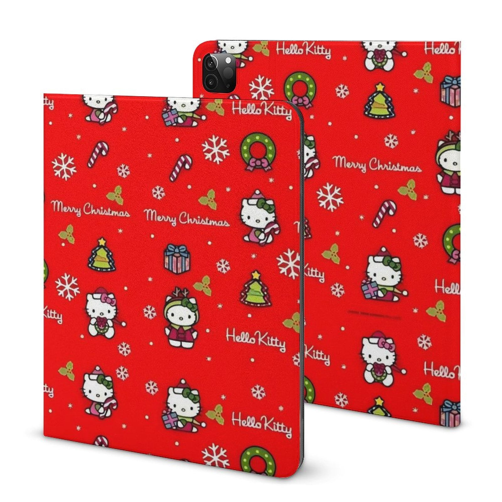 Hello Kitty Christmas The ipad pen slot case thin folding Smart case ...
