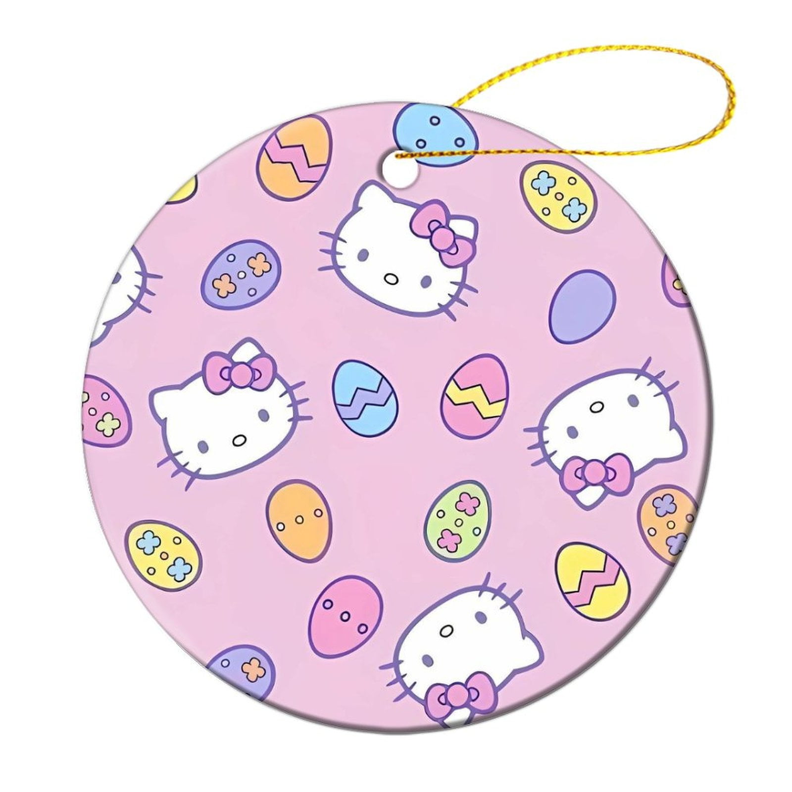 Hello Kitty Christmas Tree Ornaments Double-Sided Design For Kids Mom Dad Friends Families ...