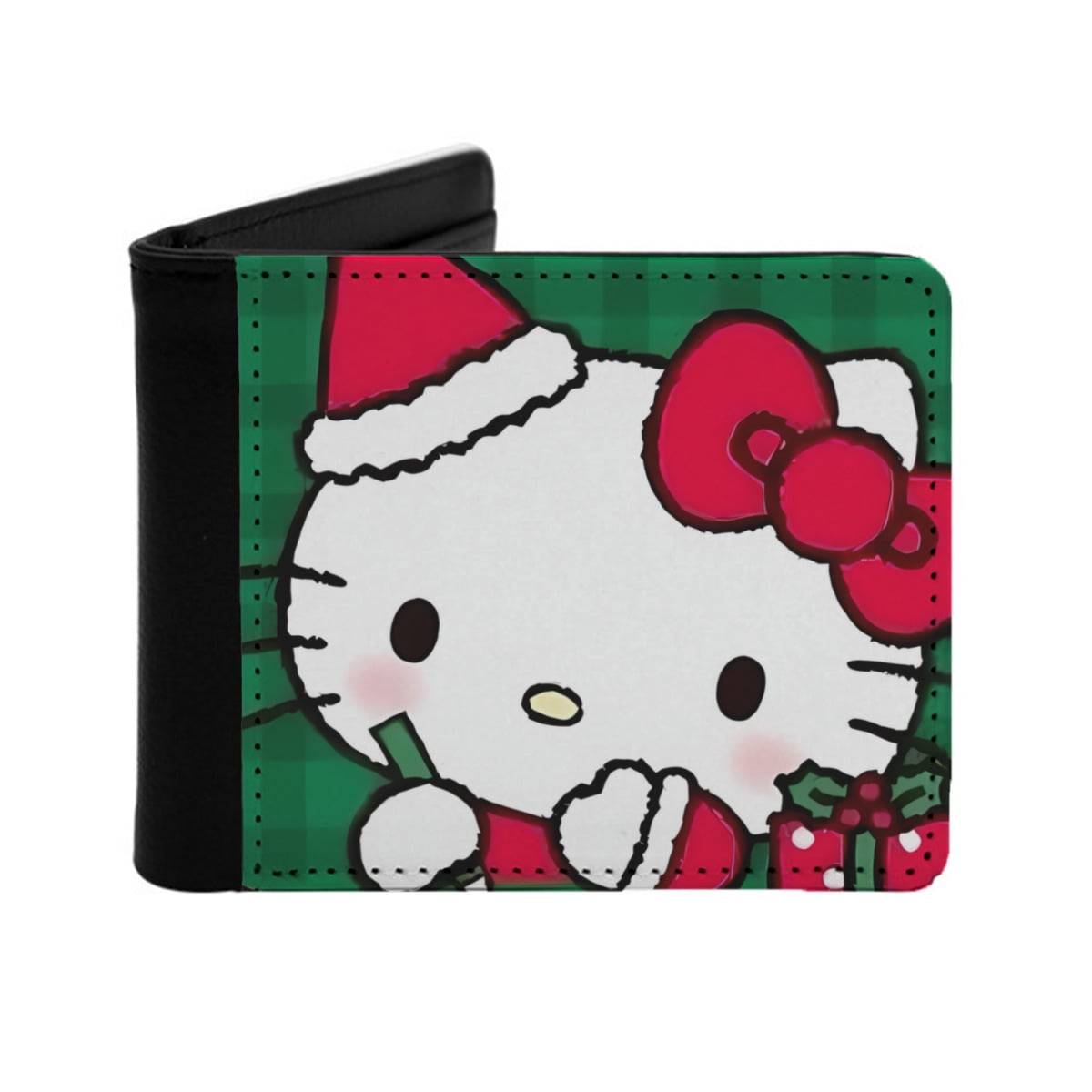 Hello Kitty Christmas Wallet for Boys Men Kids Girls Teen Leather ...