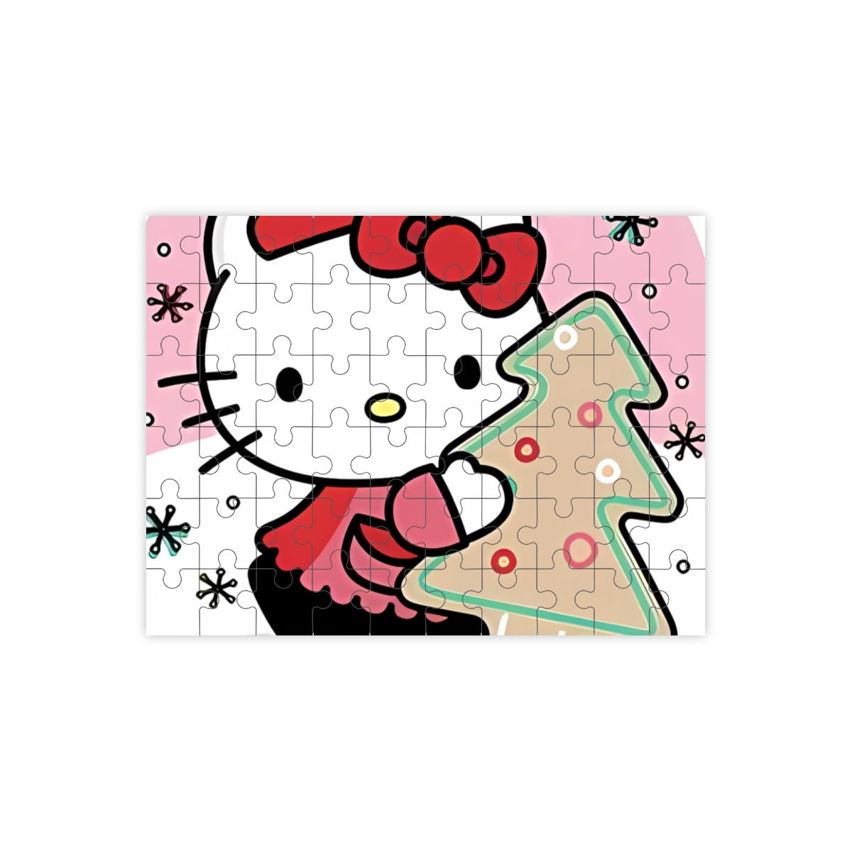 Hello Kitty Christmas Wooden Puzzle (15x20cm) Jigsaw Puzzles For Boys ...