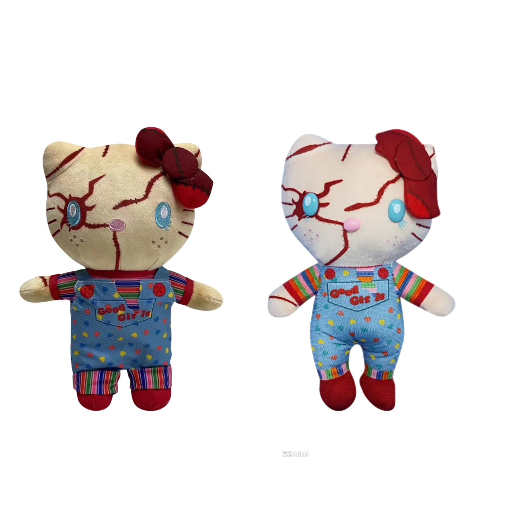 Hello Kitty Chucky Plush - 9 Inch Child's Play Chucky Doll - Halloween ...