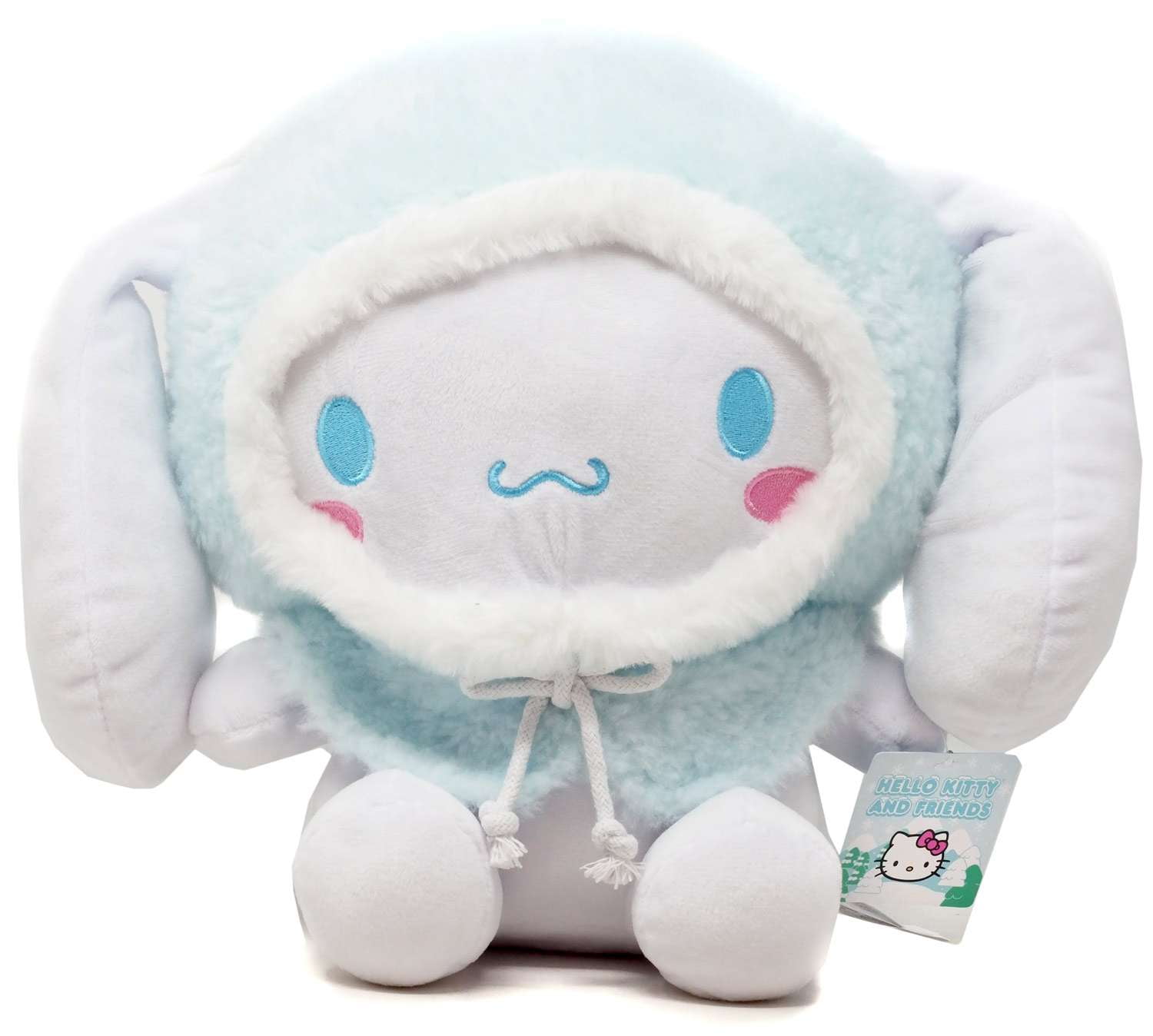 Hello Kitty Cinnamoroll 9.5In Coll Plush Snow Coat - Walmart.com