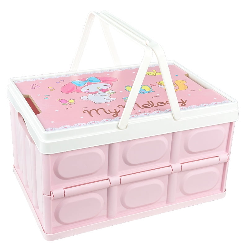 Hello Kitty Cinnamoroll Anime Kawaii Sanrio Foldable Storage Box Cute ...