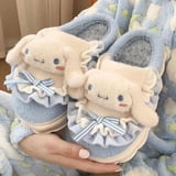 Hello Kitty Cinnamoroll Cute Cartoon Comfortable Cotton Slippers For ...