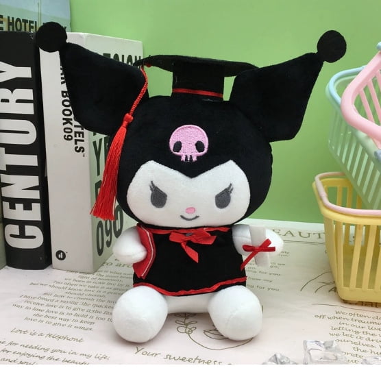 Hello Kitty Cinnamoroll Graduation Plush Doll in Cap and Gown 7.8in ...