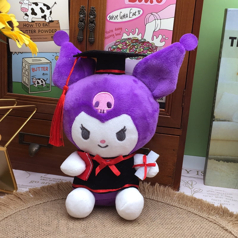 Hello Kitty Cinnamoroll Graduation Plush Doll in Cap and Gown 7.8in ...