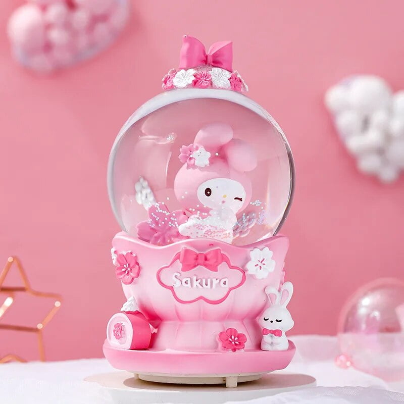 Hello Kitty Cinnamoroll Kawaii Anime Sanrio Crystal Ball Cute Kuromi ...
