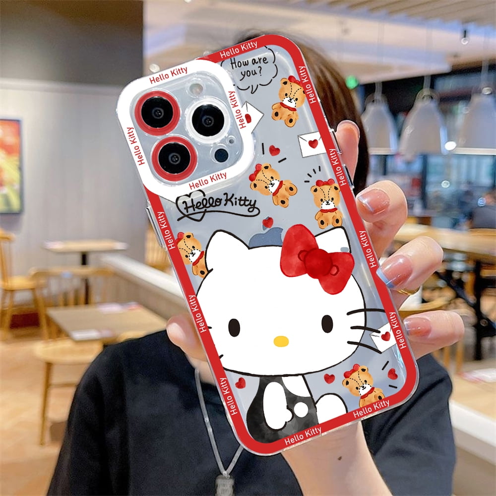 Hello Kitty Cinnamoroll Kuromi Phone Case for IPhone 16 15 14 13 12 11 ...