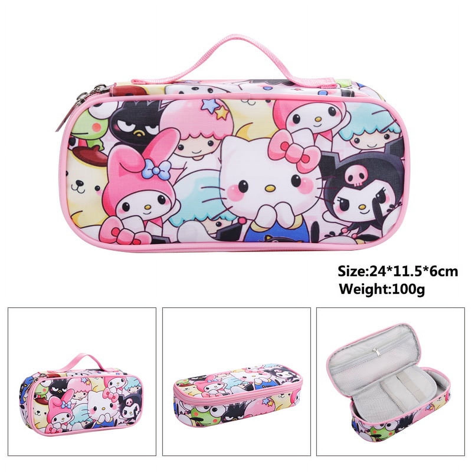 Hello Kitty Cinnamoroll Lightweight Casual Travel Stylish Backpack Trio ...