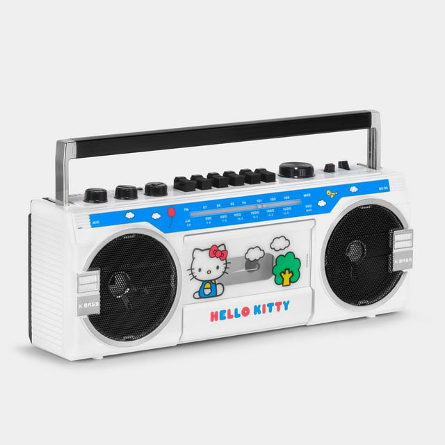 Hello Kitty Classic BX-85 Cassette Player Boombox - Walmart.com