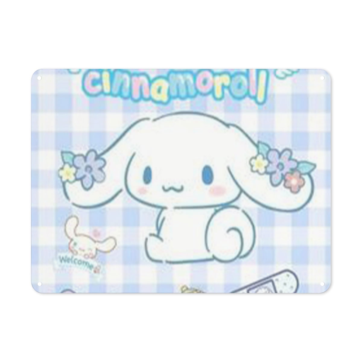 Hello Kitty Classic Tin Poster Manga Characters Anime Decorative Mural ...