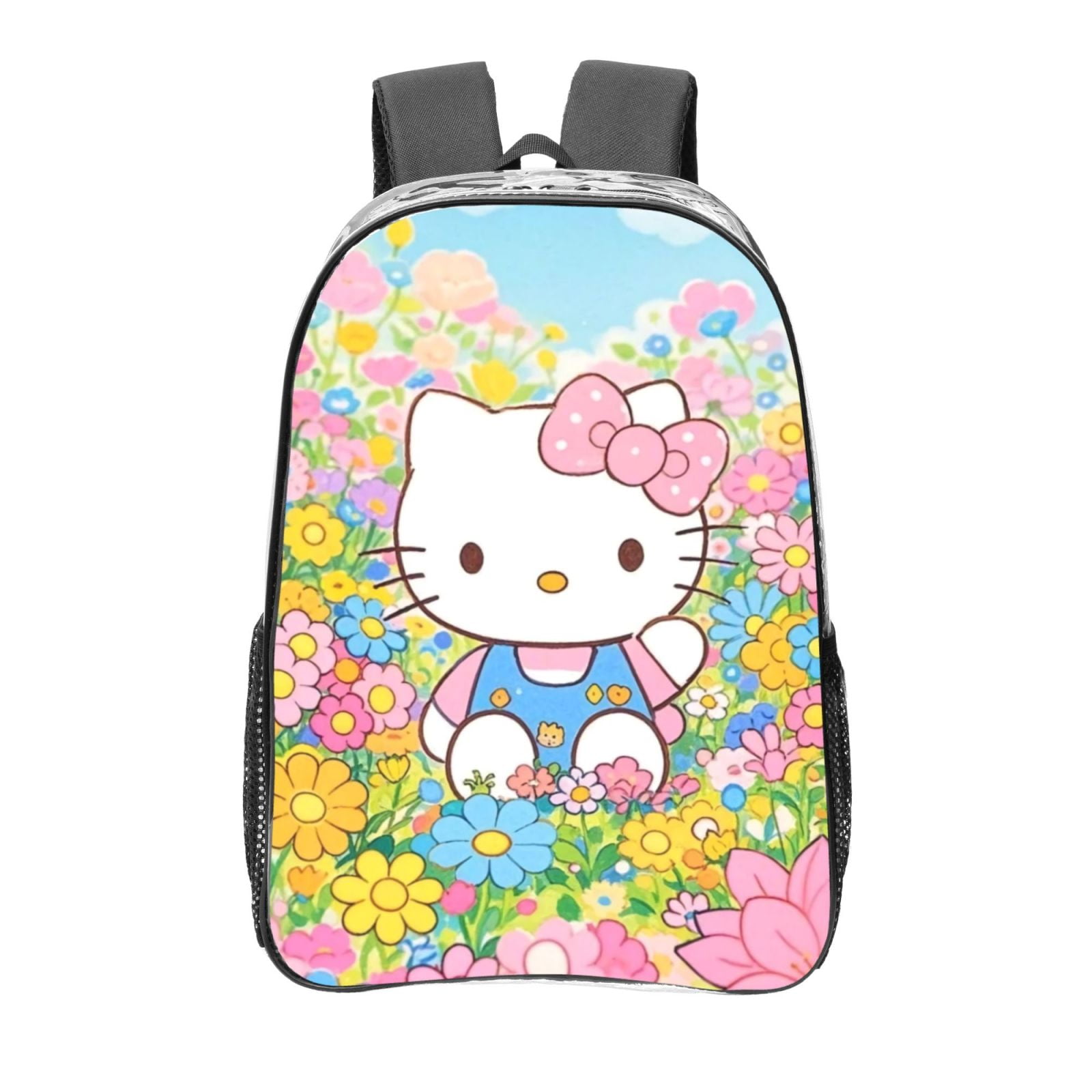 Hello Kitty Clear Backpack 16 Inch Large Capacity PVC Transparent ...