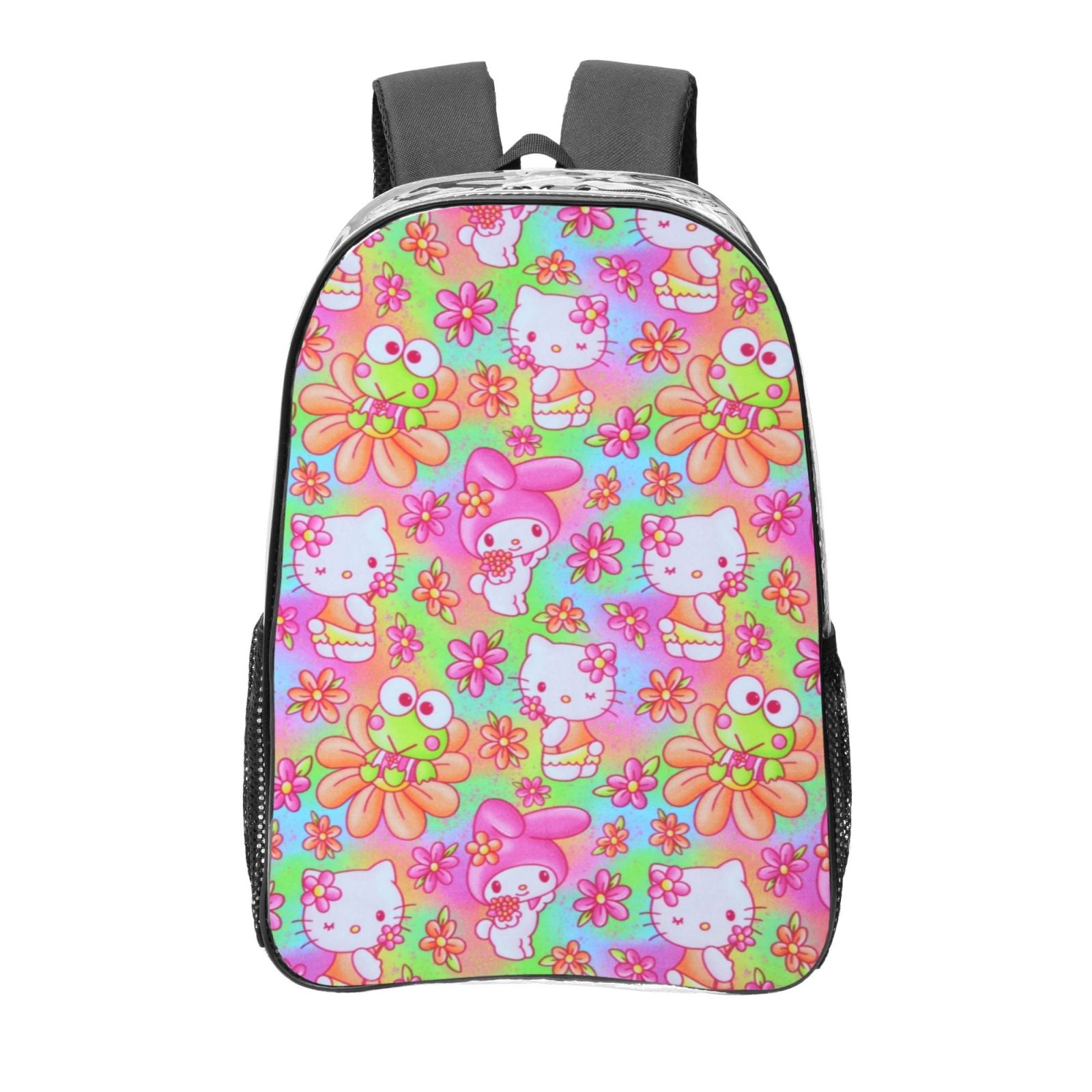 Hello Kitty Clear Backpack 16 Inch Large Capacity PVC Transparent ...