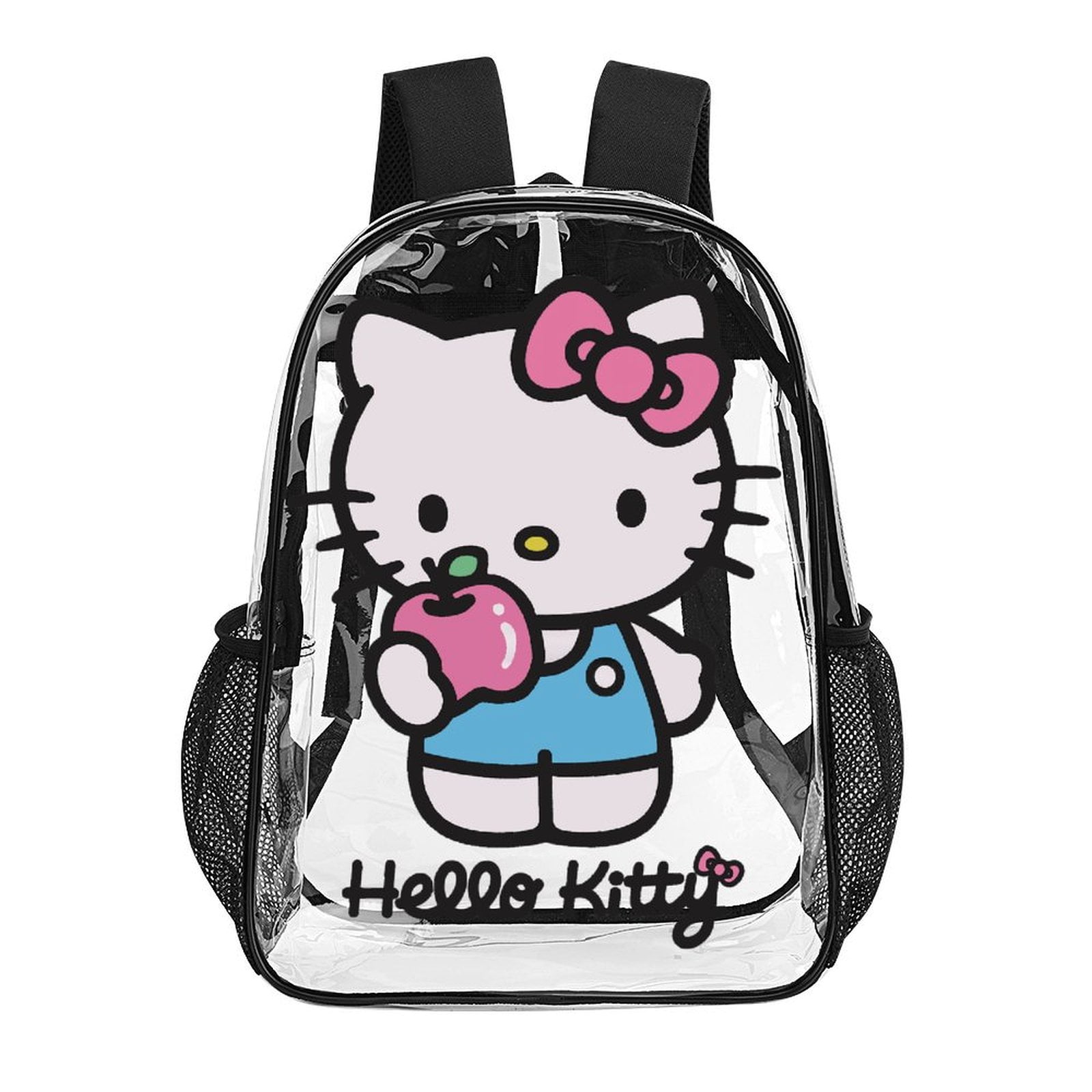 Hello Kitty Clear Backpack Kids' Backpack 17IN - Walmart.com
