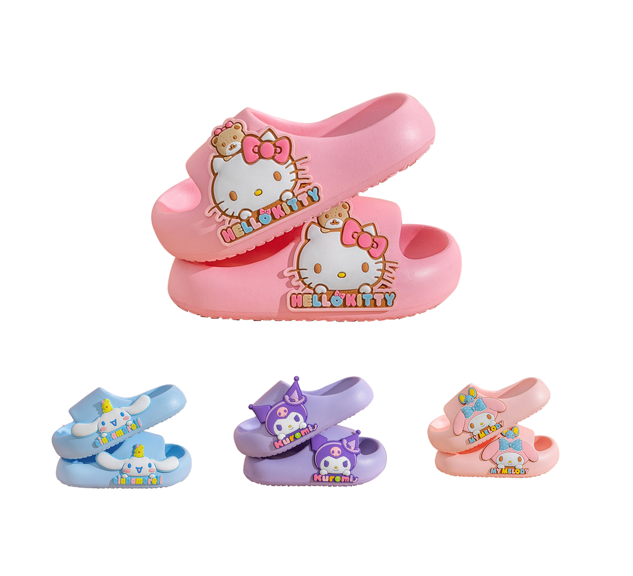 Customer reviews for Hello Kitty Cloud Slides for Kids, Girls Pillow ...