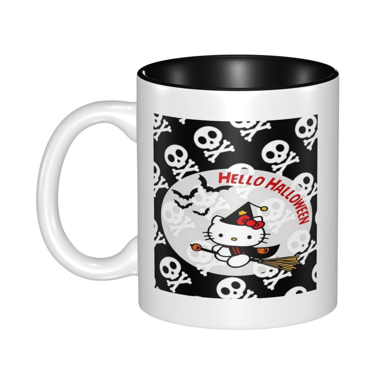 Hello Kitty Coffee Mug Fun Mugs Black - Walmart.com
