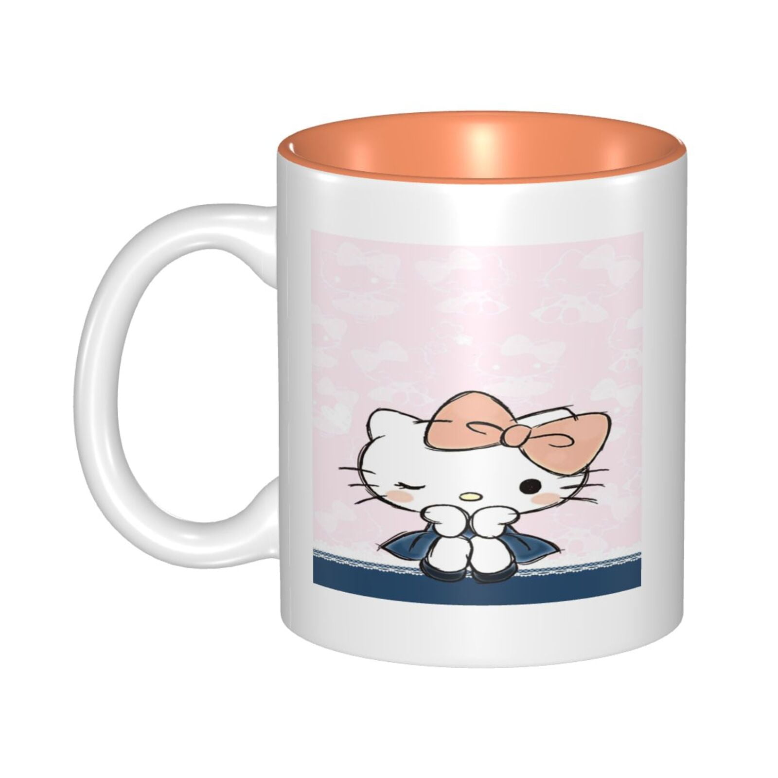 Hello Kitty Coffee Mug Fun Mugs Orange - Walmart.com