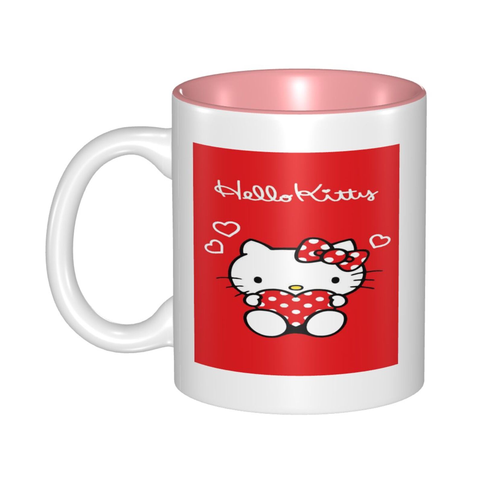 Hello Kitty Coffee Mug Fun Mugs Pink - Walmart.com