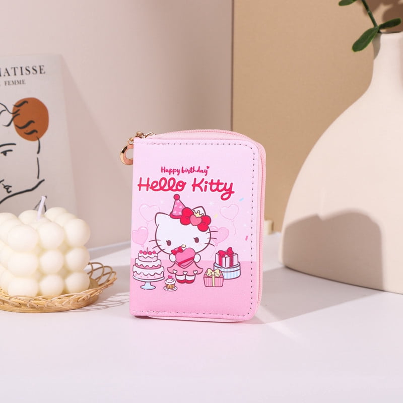 Hello Kitty Coin Pouch Purse Cute Girl Sanrio Wallet Keychain Bags ...