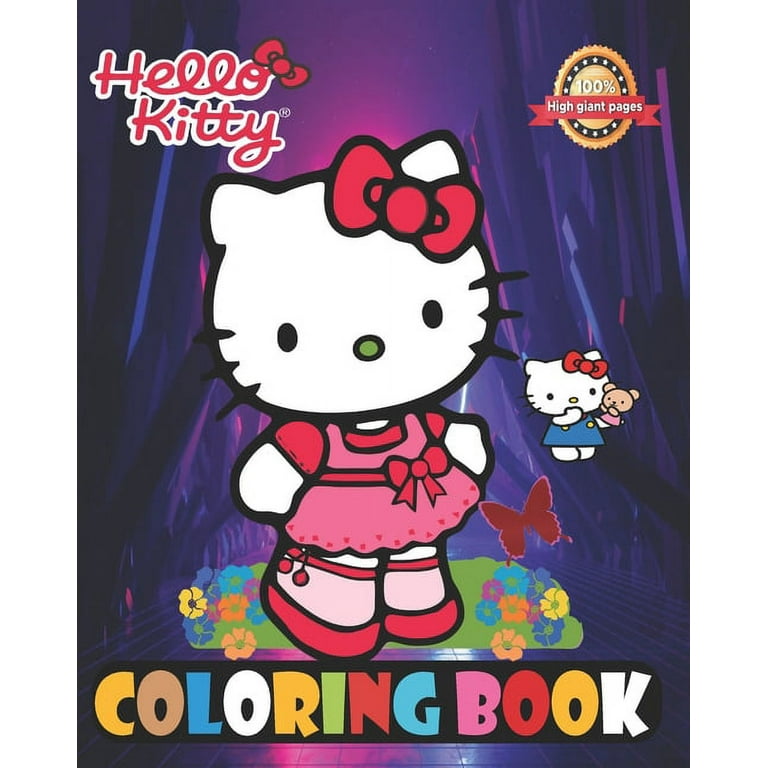 preschool hello kitty coloring pages