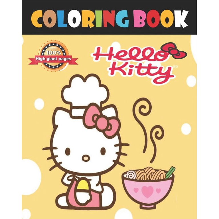 100 hello kitty coloring pages