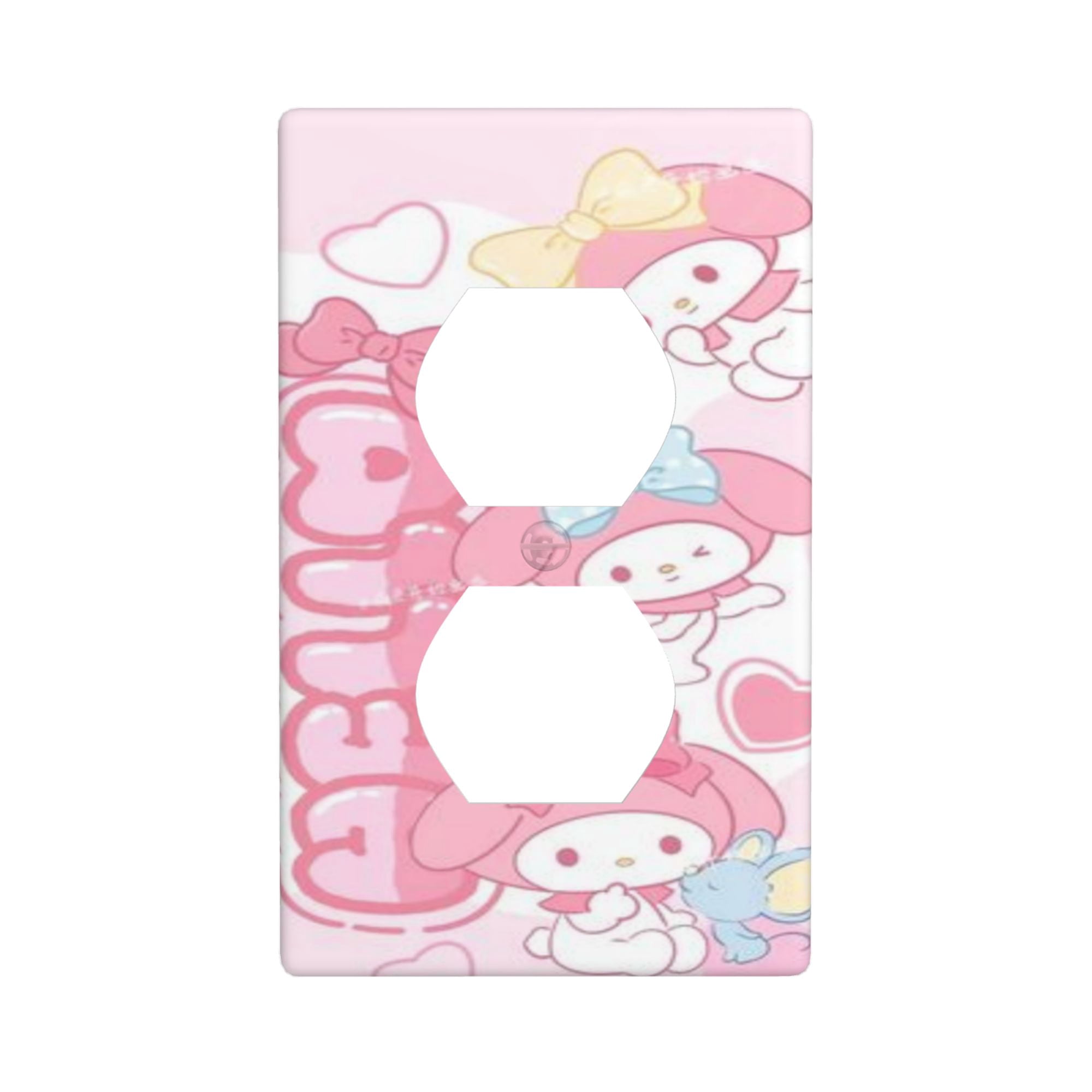 Hello Kitty Comics Creative Inspired Double-Sided Socket Decorative ...