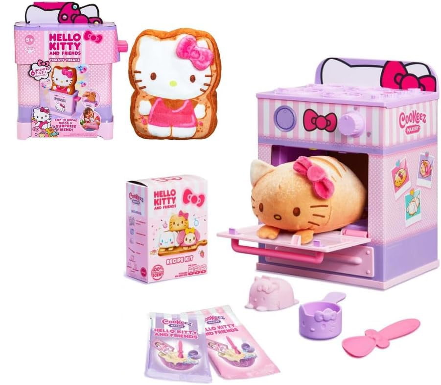 Hello Kitty Cookeez Makery and Toasty Treatz Bundle - Walmart.com
