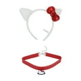 Sanrio Hello Kitty Costume Cosplay Set with Headband and Collar for ...