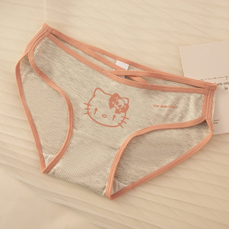 Hello Kitty Couple Underwear Cute Cartoon Female Cotton Crotch Japanese Sexy Pure Desire Cross ...