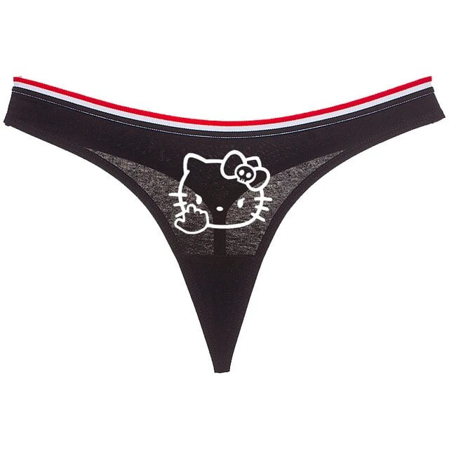 Hello Kitty Couple Underwear Cute Cartoon Women Underwear Sexy Cotton
