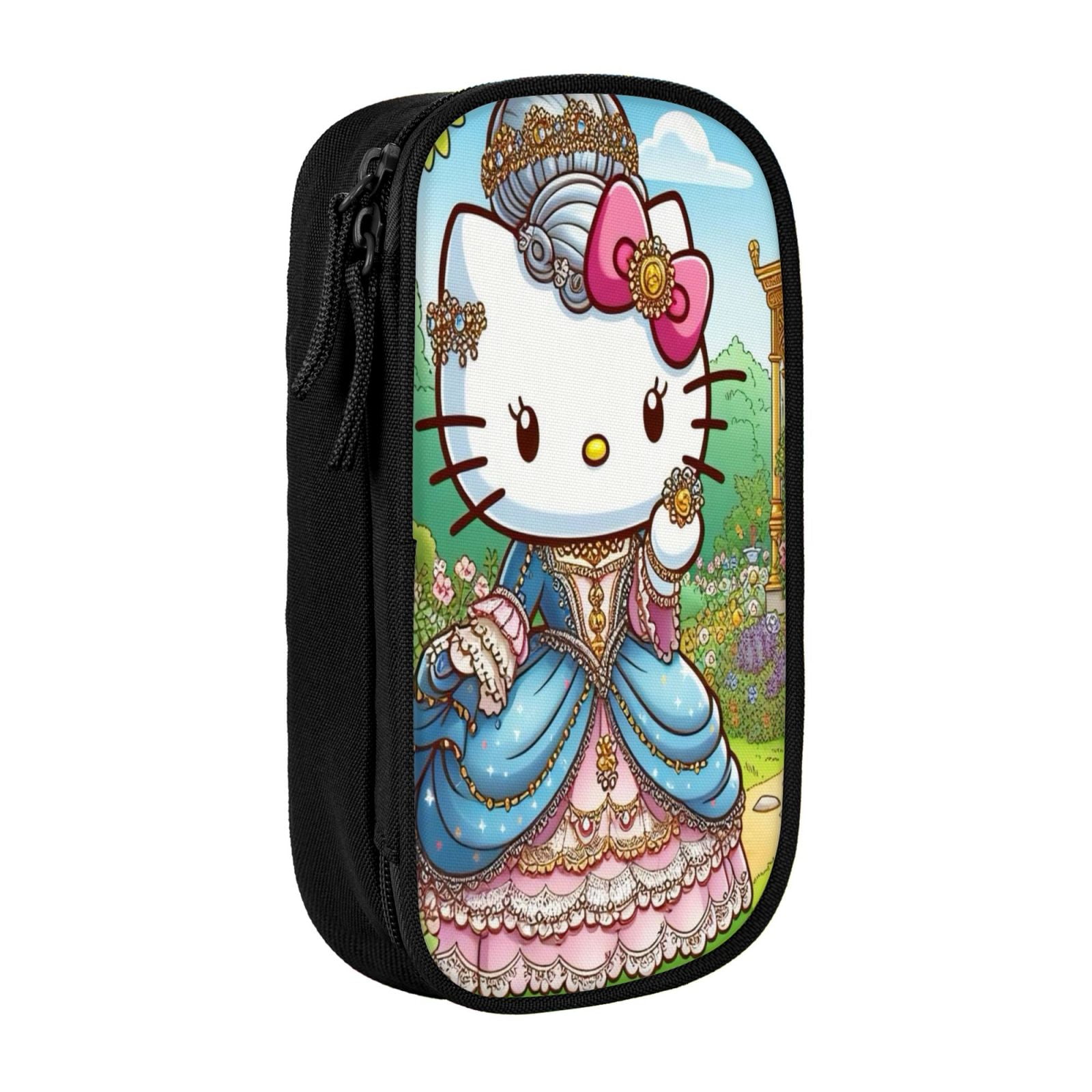 Hello Kitty Created Pencil Case,Big Capacity Pencil Pouch Stationery ...