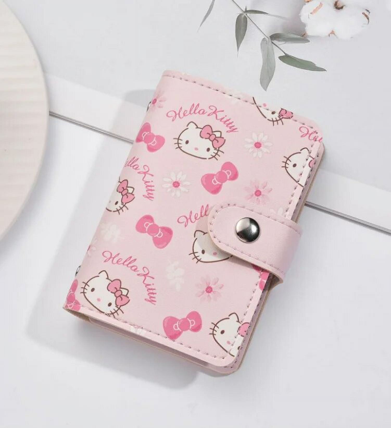 Hello Kitty Credit Card Wallet Zipper Card Holder Men Women RFID ...
